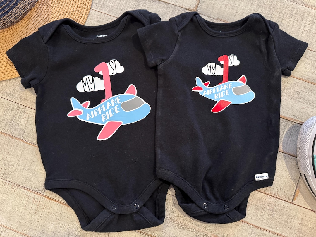 My First Airplane Ride Onesie - Etsy