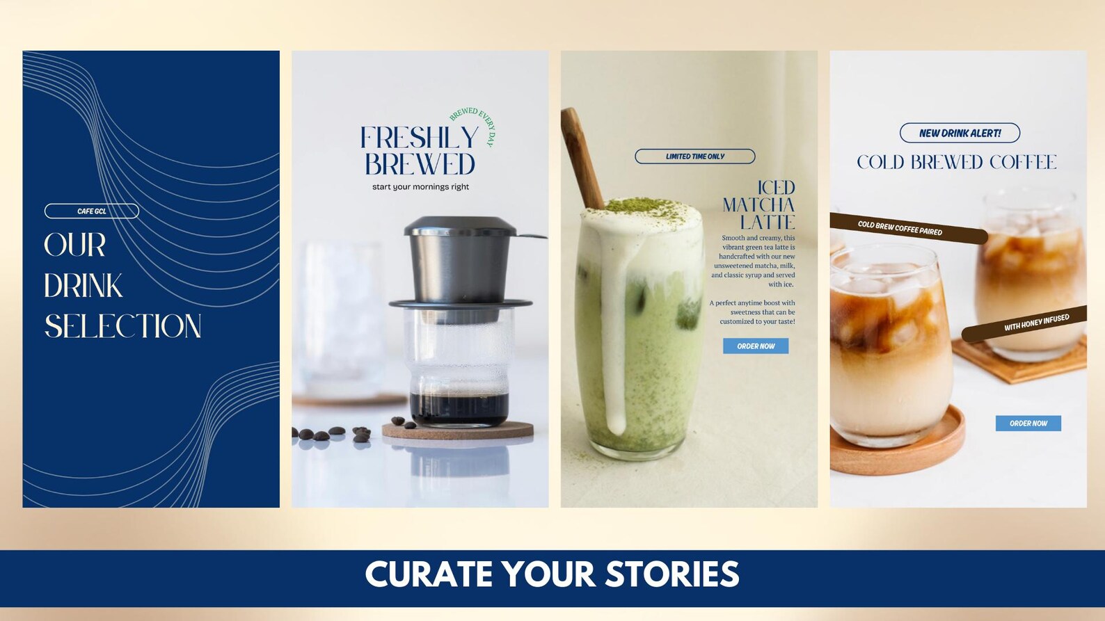 Cafe Instagram Post Templates: Bakery, Dessert, Coffee Shop, Small ...