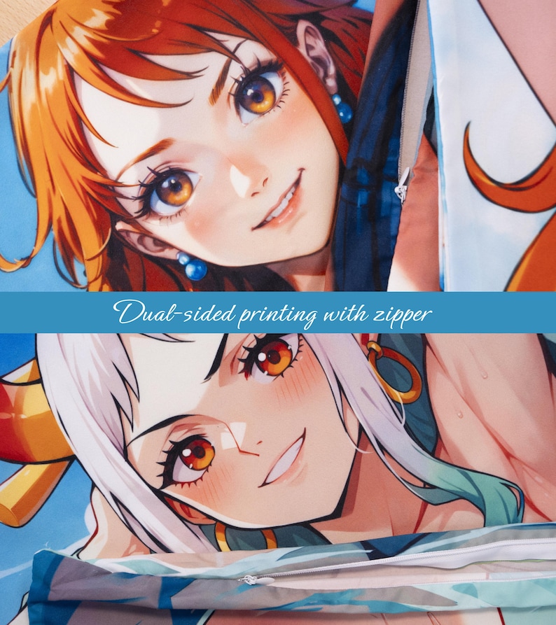 Funda de almohada de One Piece: Nami, Yamato, Nico Robin, Boa Hancock ...