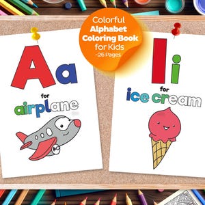 Printable Alphabet Coloring Pages | ABC Learning & Fun Activity Book ...