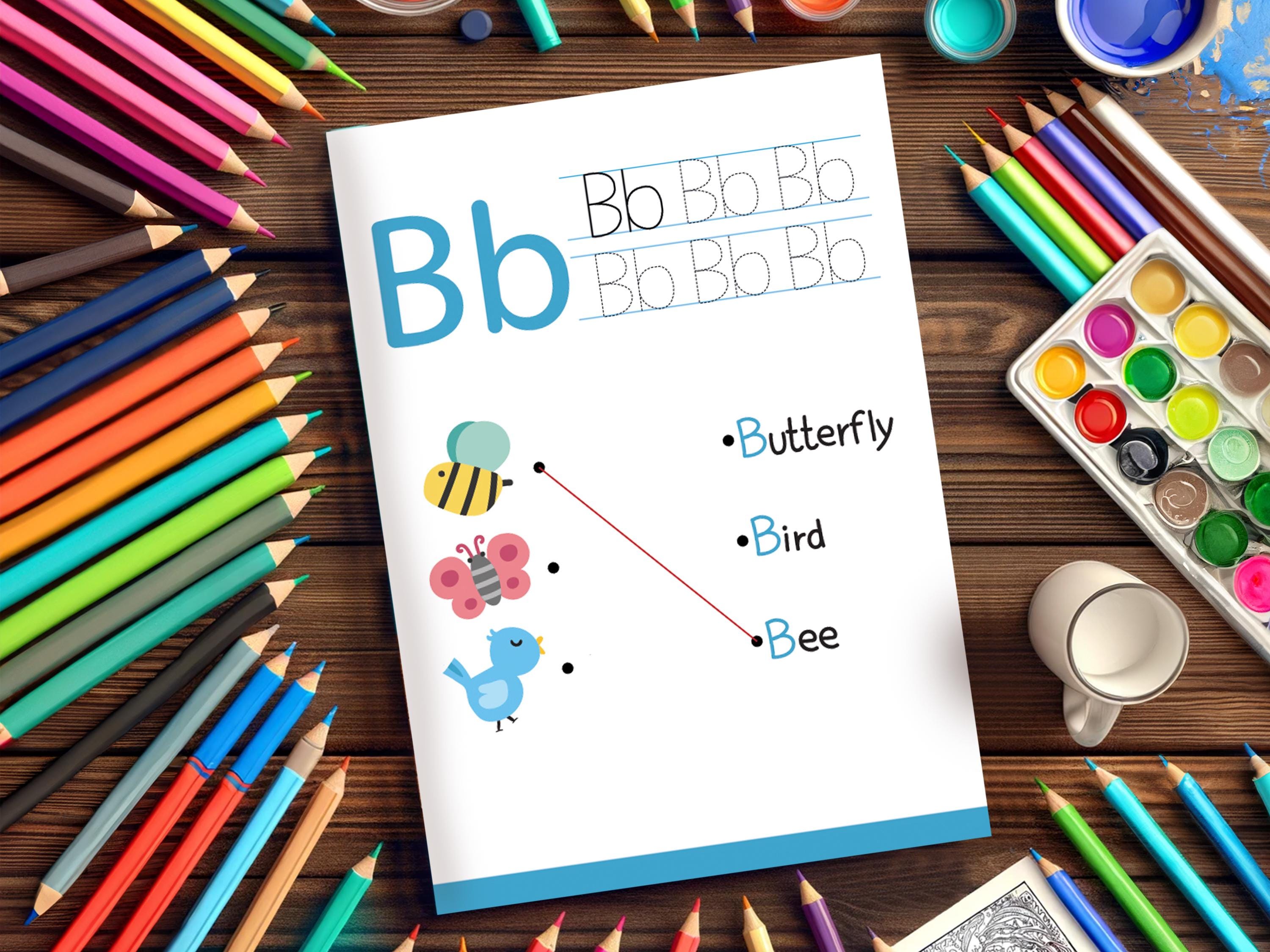 Printable Alphabet Matching & Tracing Book | ABC Letter Recognition for ...