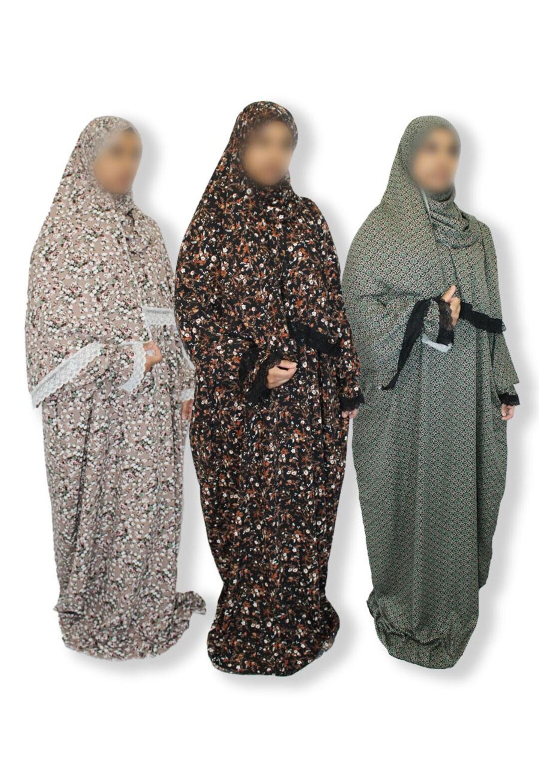 Modest Praying Abaya With Pockets, Islamic Prayer Outfit, Comfortable ...