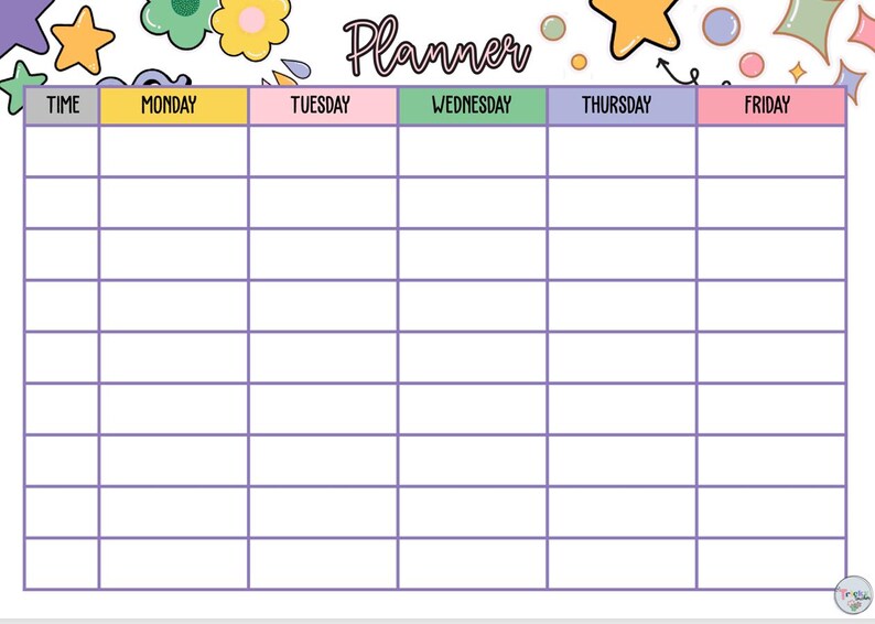 Teacher Weekly Planner | Classroom Organization Bundle (digital PDF) - Etsy