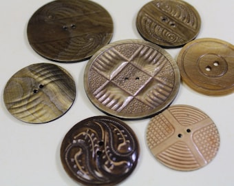 Celluloid button | Etsy