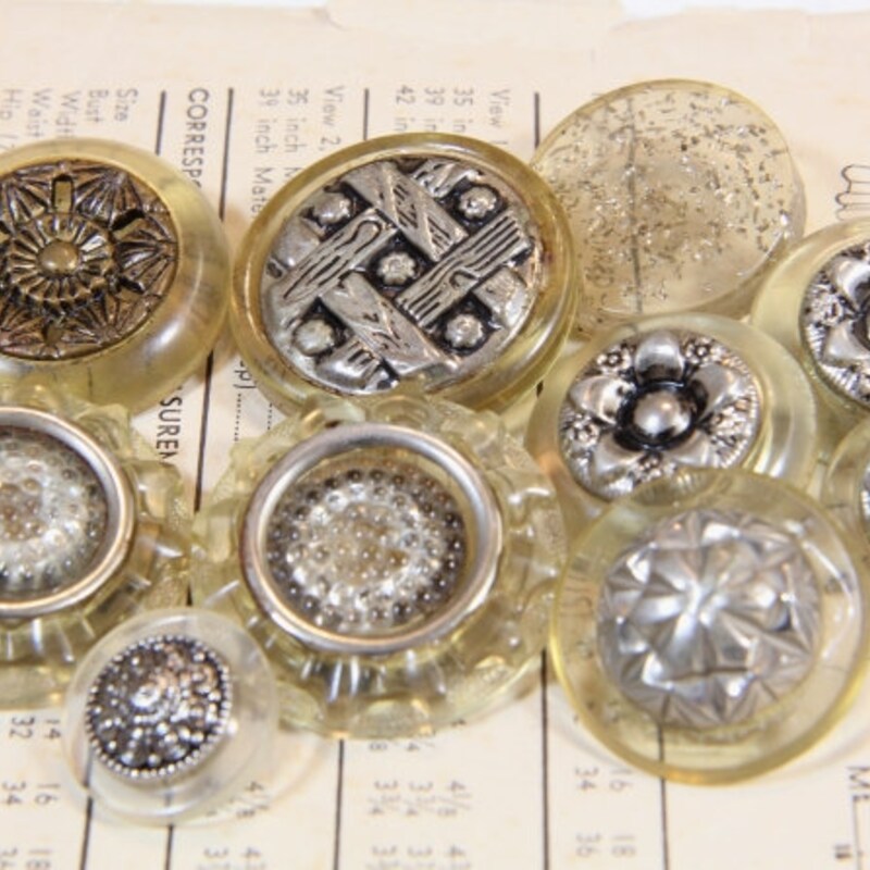 Lucite Buttons - Etsy