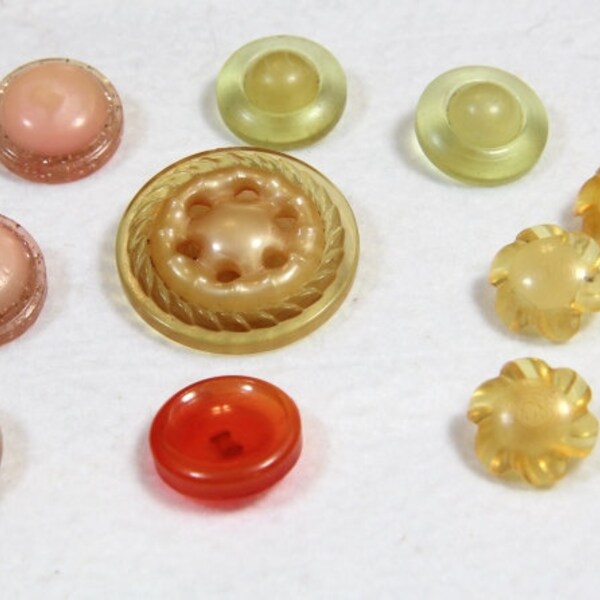 Lucite Buttons - Etsy