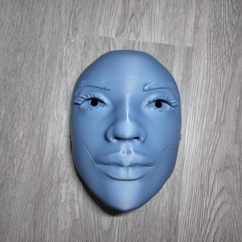 Realistic Female Mask - Etsy