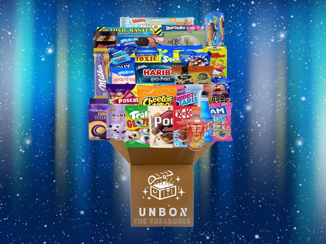 The Crown Jewel Chest Mystery Snack Box - Etsy