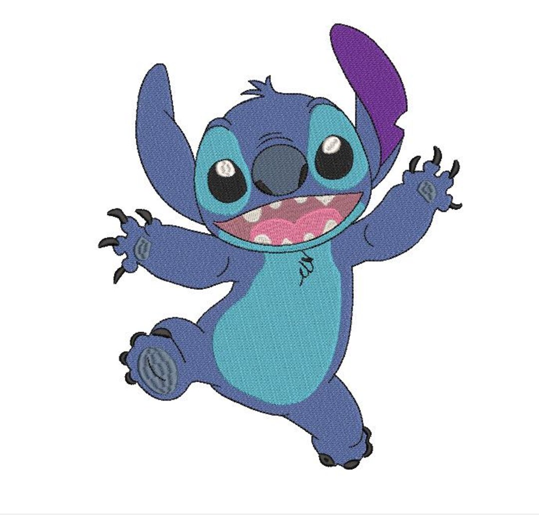 Embroidery Design Stich & Lilo ,cute Stich Embroidery Design by ...