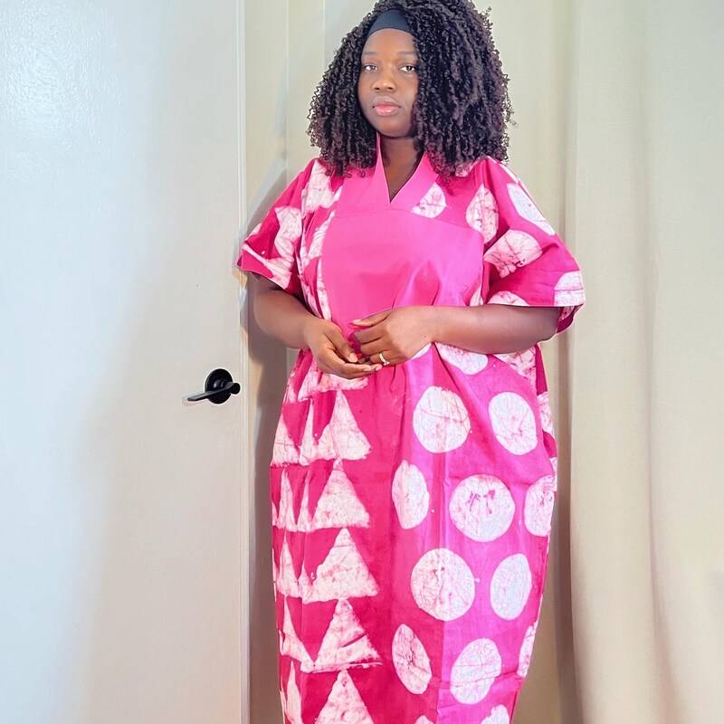 Pink African Dress - Etsy