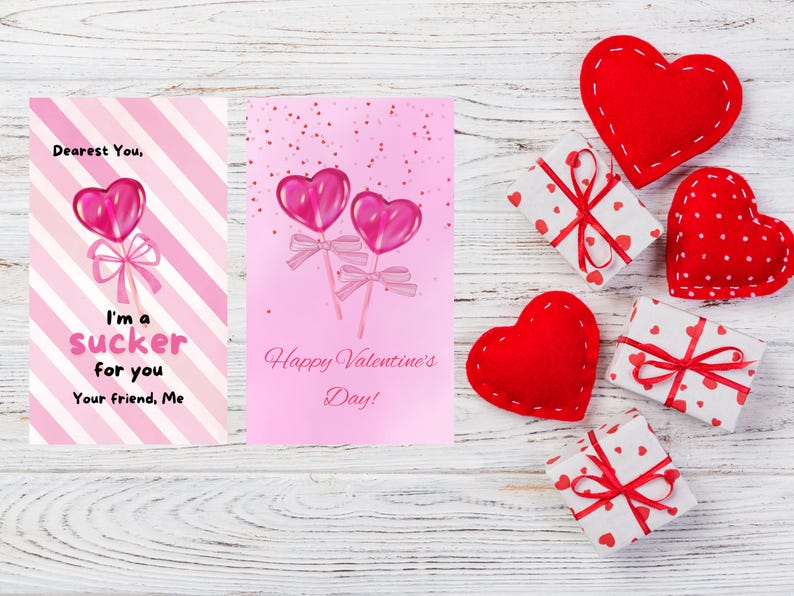 Spread Love With Printable Valentine's Day Cards: Perfect Bundle for ...