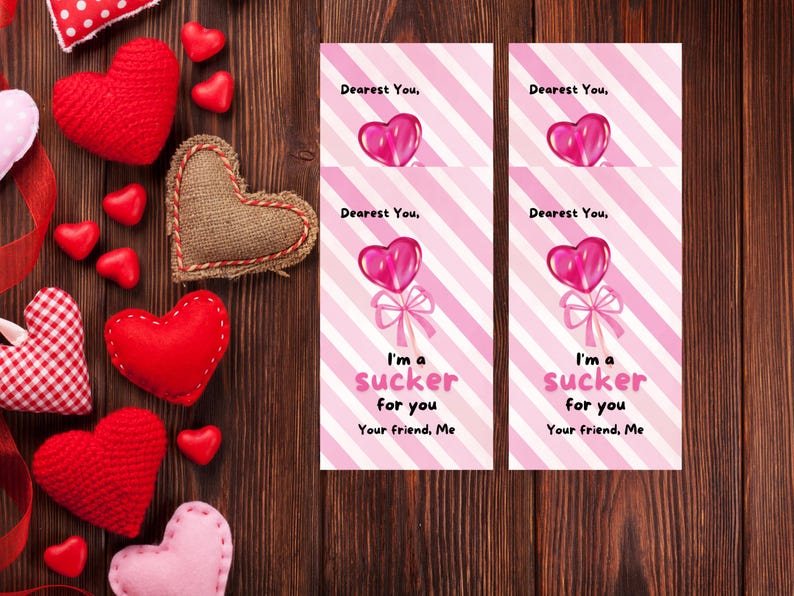 Spread Love With Printable Valentine's Day Cards: Perfect Bundle for ...