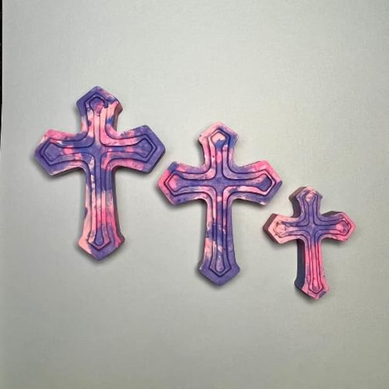 Cross Crayons | First Communion Crayons | Party Favors | Easter Crayons ...