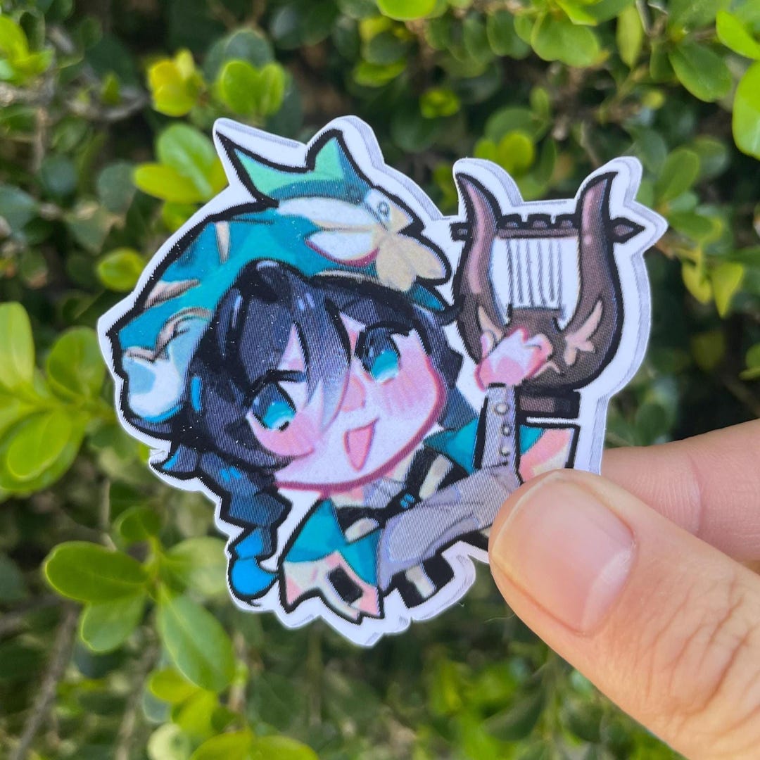 Venti Genshin Impact Sticker - Etsy