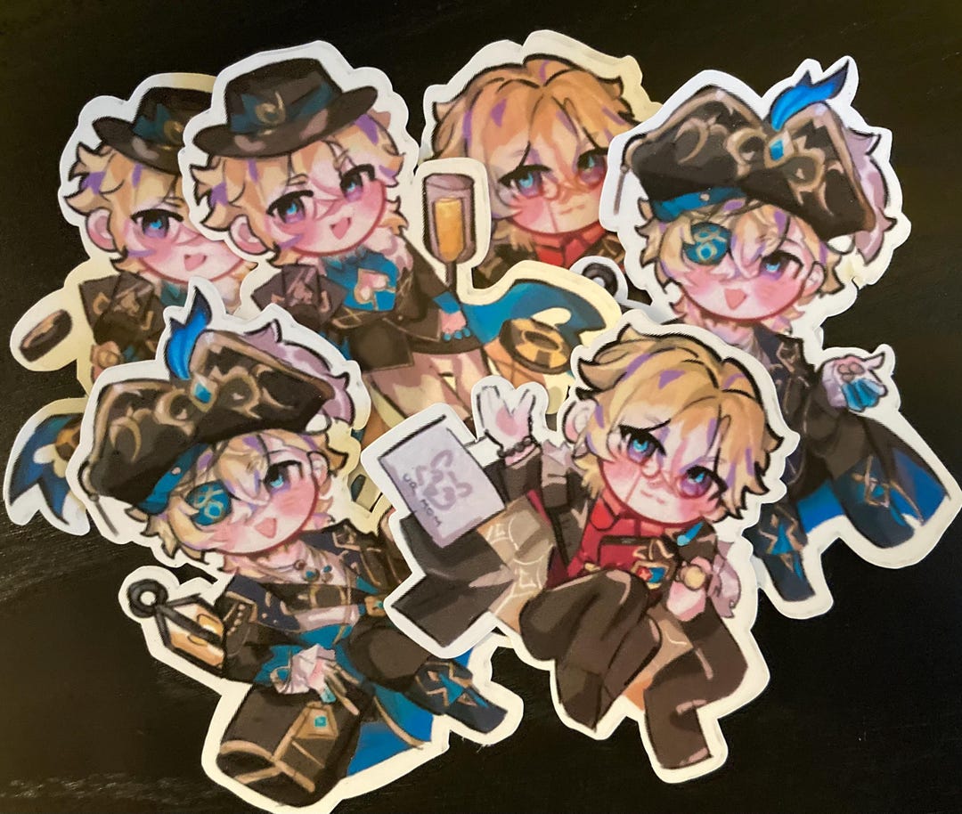 Honkai Starrail Adventurine Outfit Sticker Set - Etsy