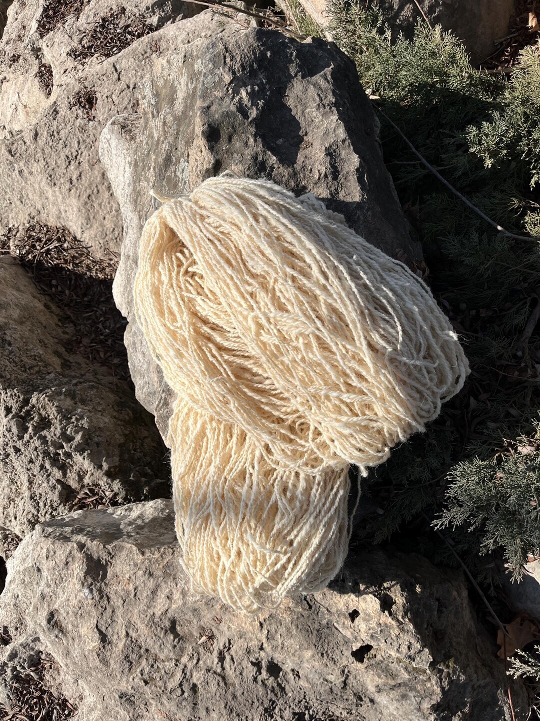 100% Naturel Wool Yarn- Turkish Sheep Wool Yarn - 1 Kg Yarn for Dyeing ...