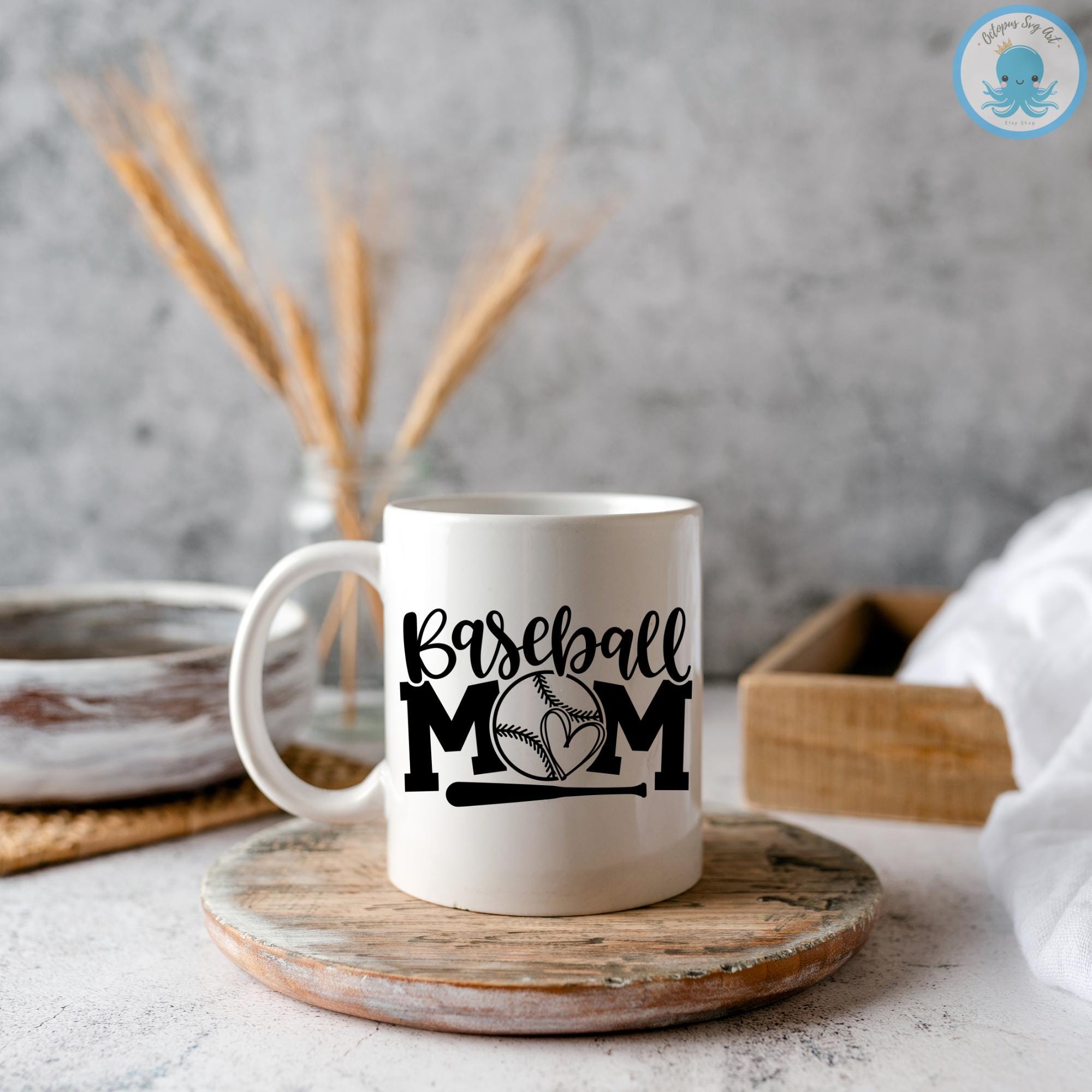 Baseball Mom SVG: Trendy Sports Design (digital Download) - Etsy