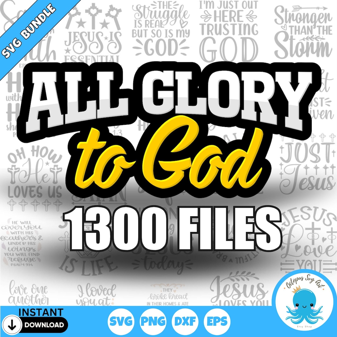 Christian SVG Bundle: Bible Verse & Cross Cut Files (digital Download ...