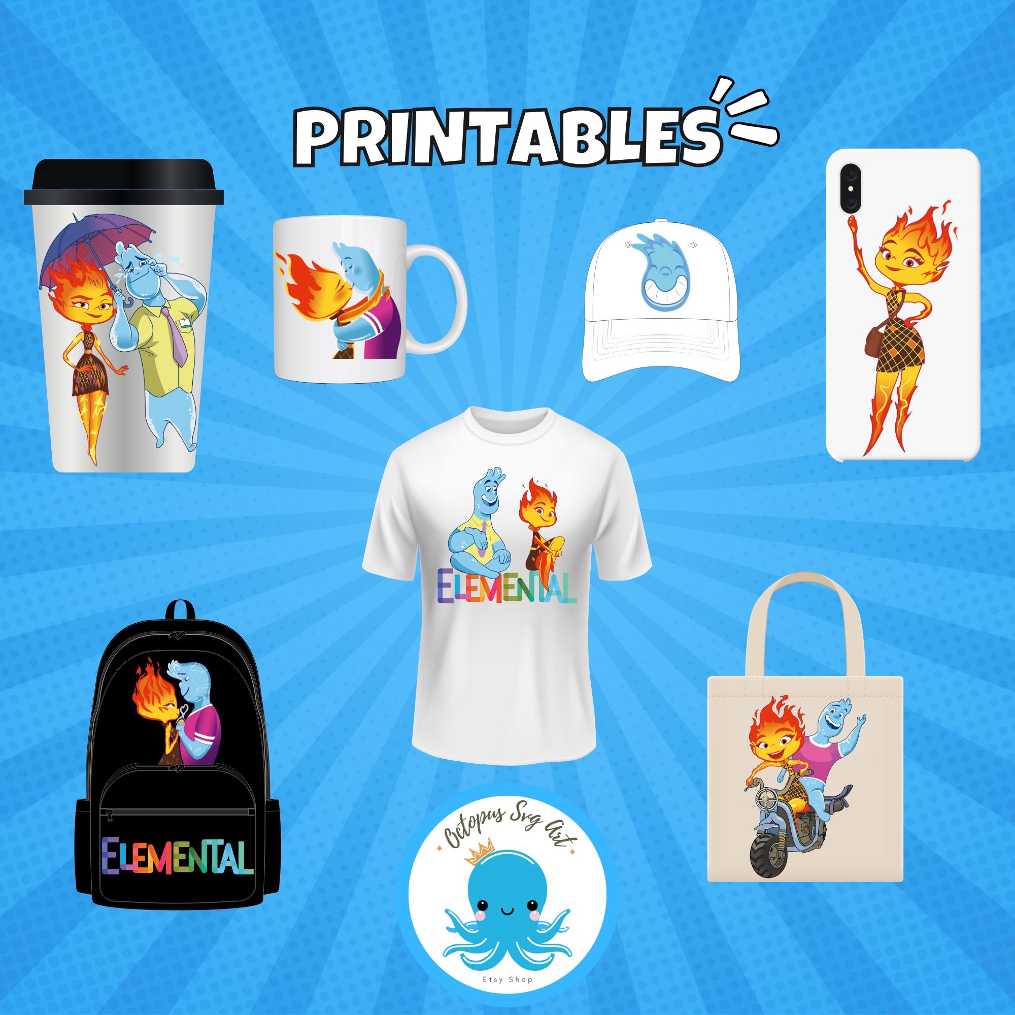 Elemental SVG Bundle Cut Files for Cricut and Silhouette Cut Files for ...