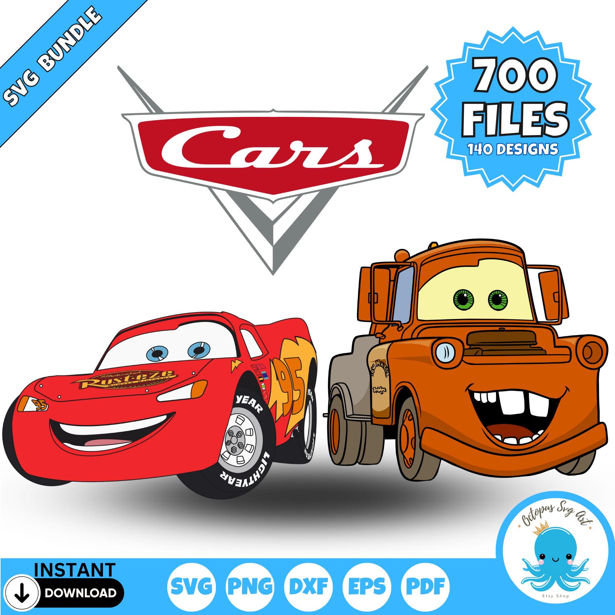 Cars SVG Bundle: Racing Car Cut Files for Cricut, Silhouette (digital ...