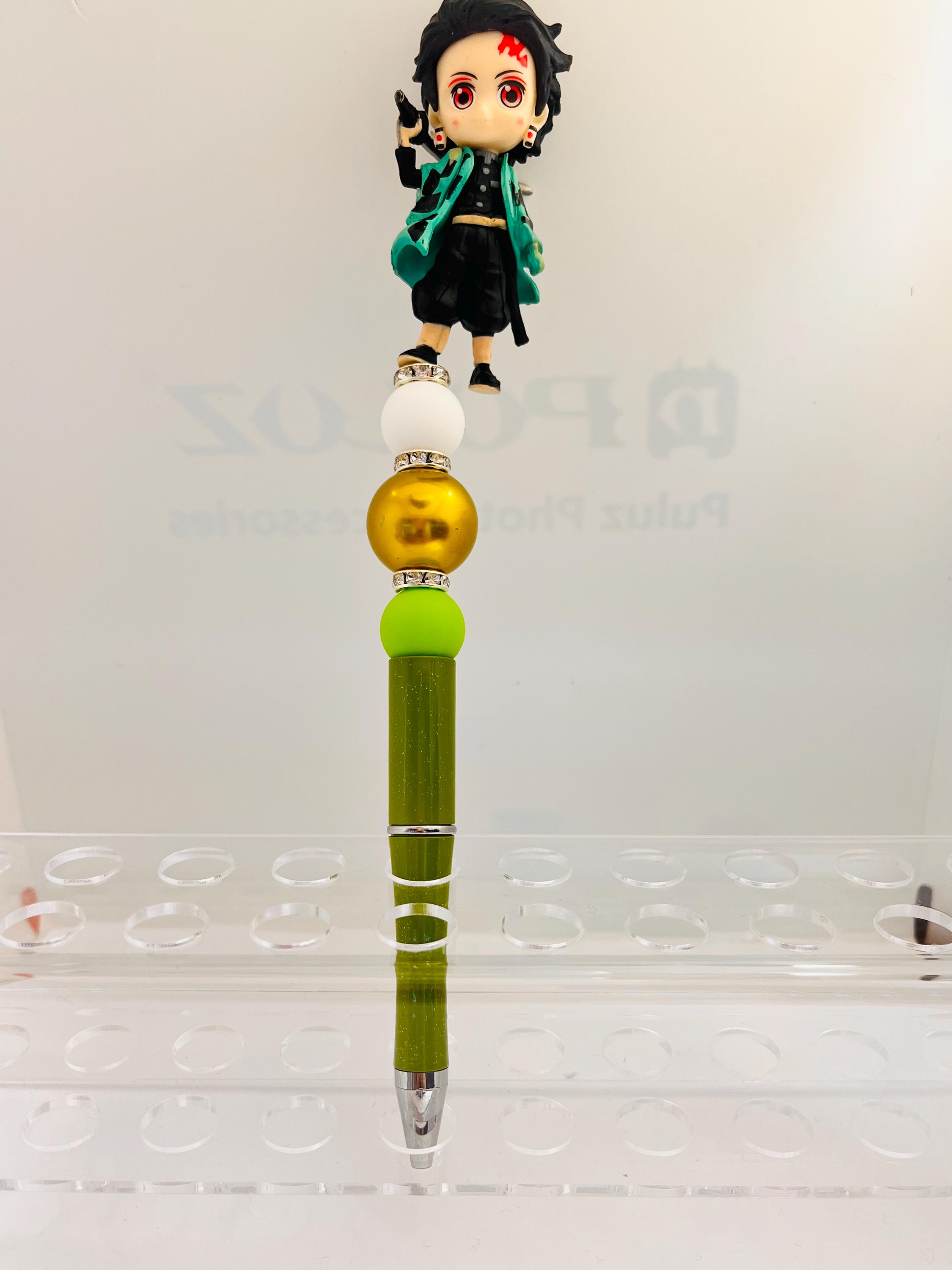 Anime Demon Slayer Tanjiro Kamado ,beadable Pens - Etsy