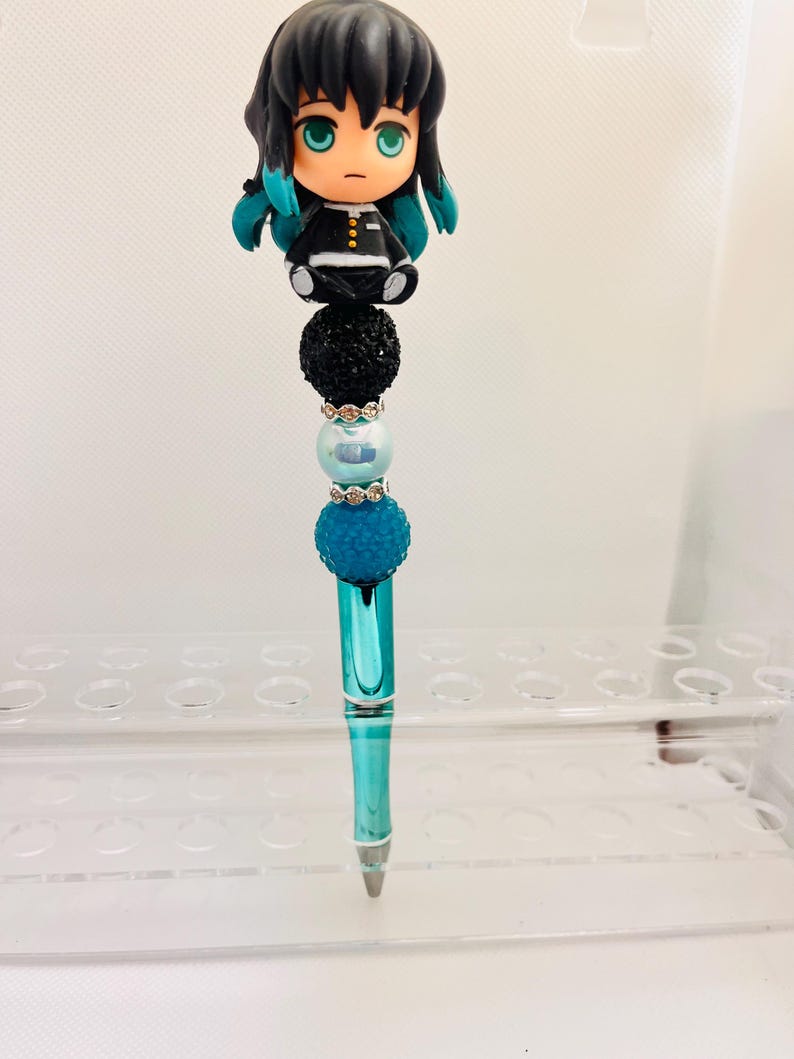 Demon Slayer Muichiro Tokito Custom Pen Kawaii - Etsy