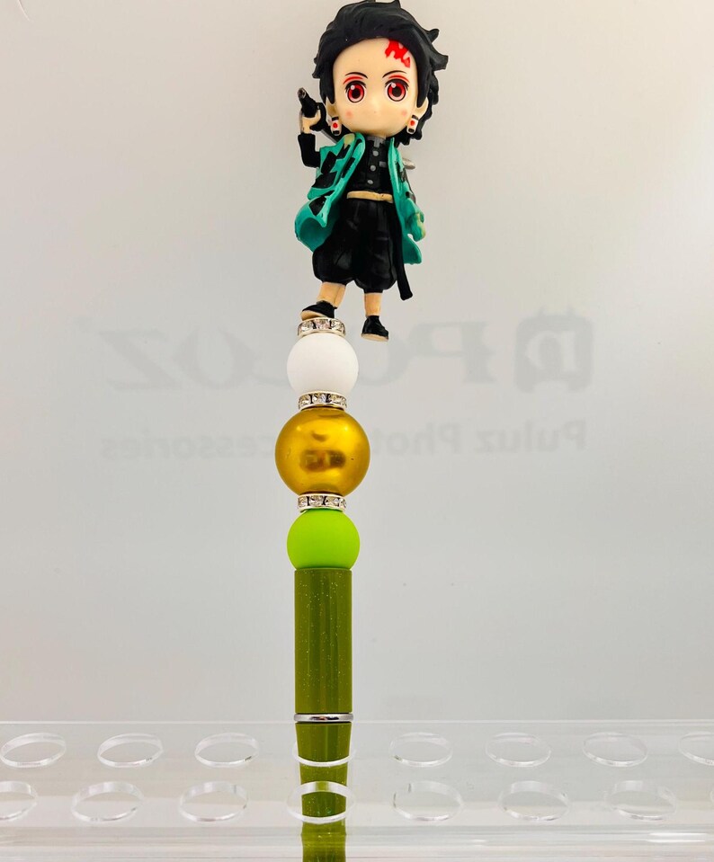 Anime Demon Slayer Tanjiro Kamado ,beadable Pens - Etsy