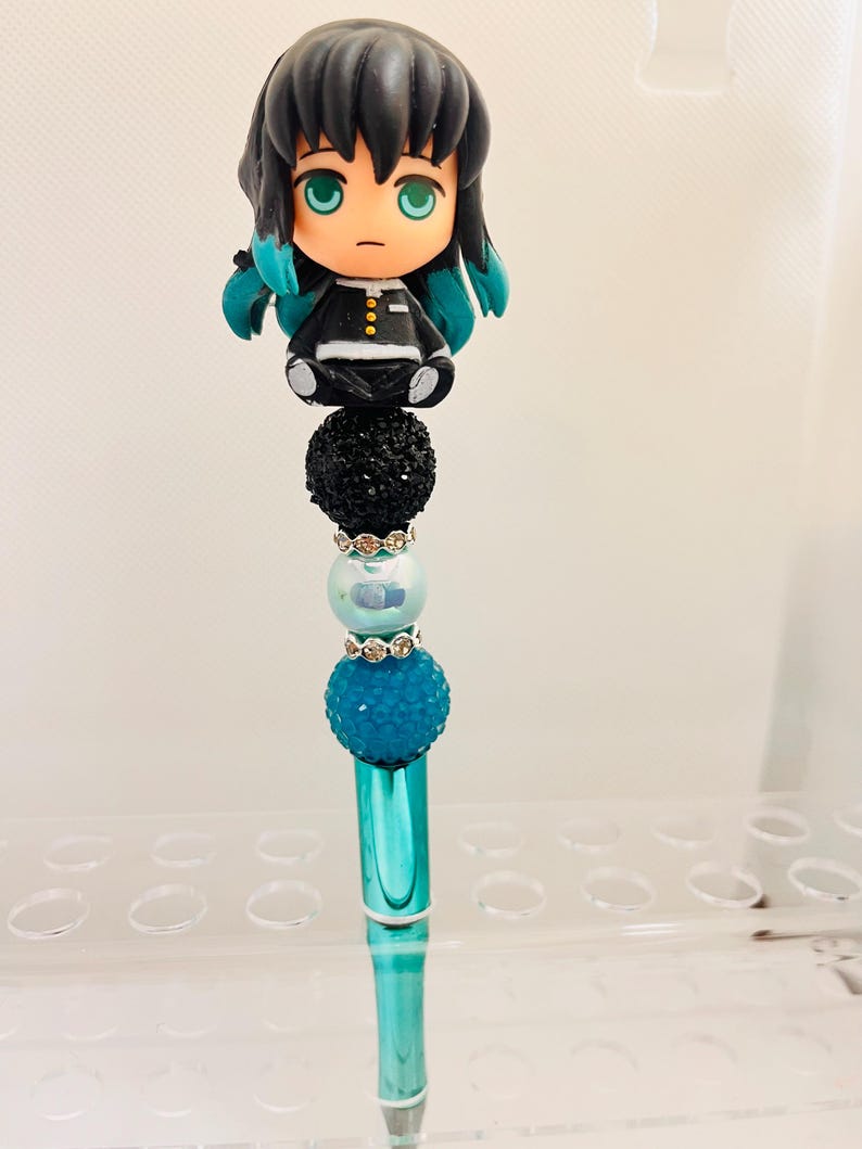 Demon Slayer Muichiro Tokito Custom Pen Kawaii - Etsy