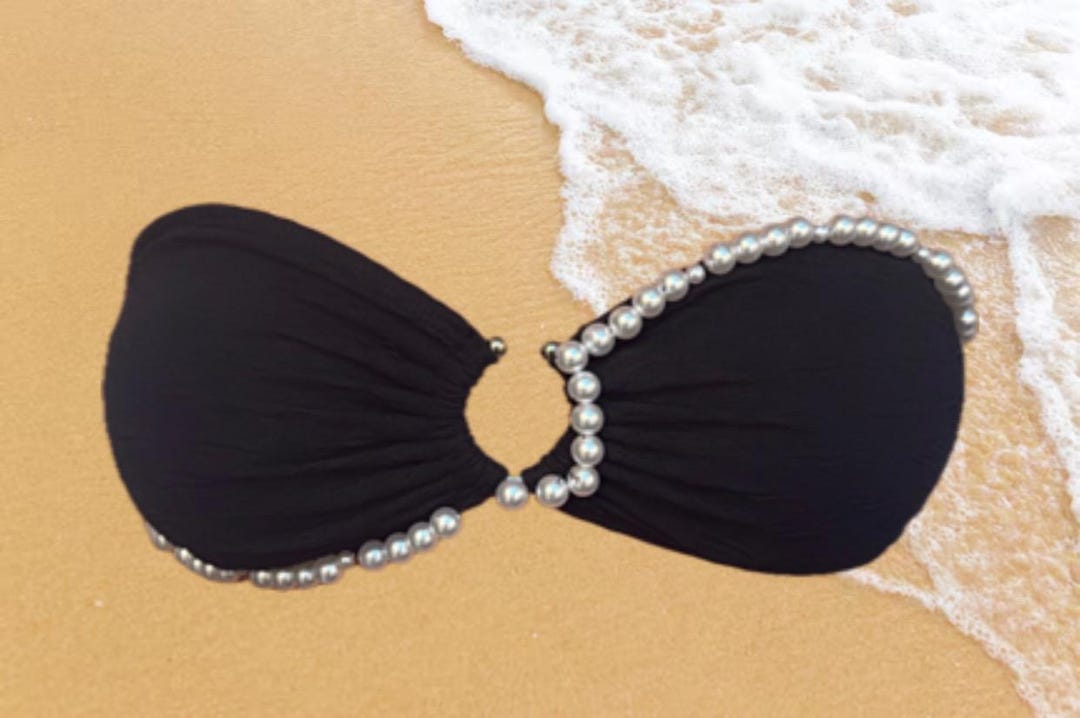 Onyx X Charms Bathing Suit/ Swimwear/ Beachwear - Etsy