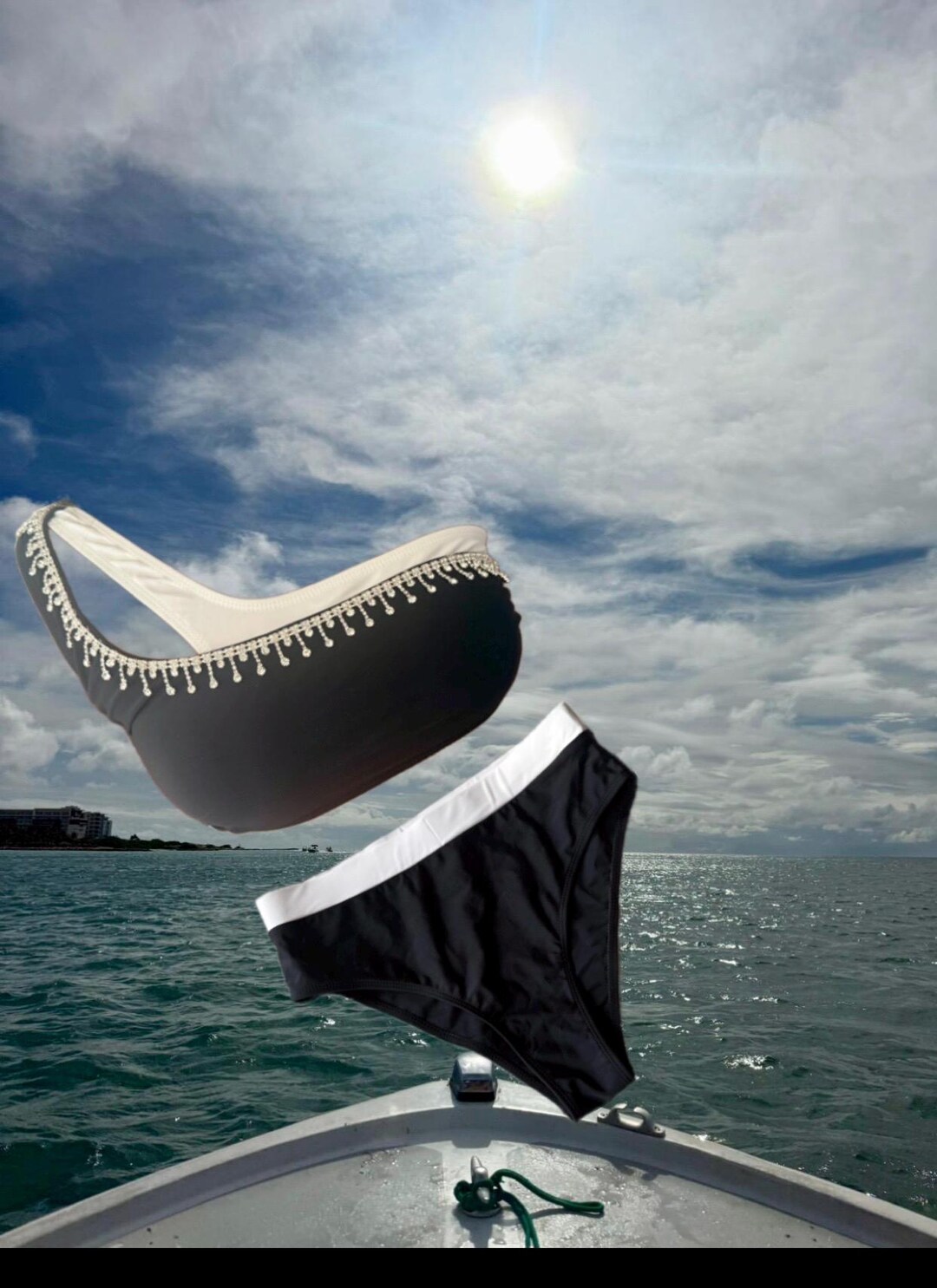 Midnight Stripe Bathing Suit, Swimwear, Beachwear - Etsy