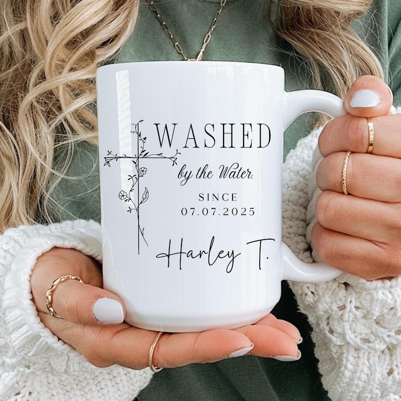 Adult Baptism Mugs - Etsy