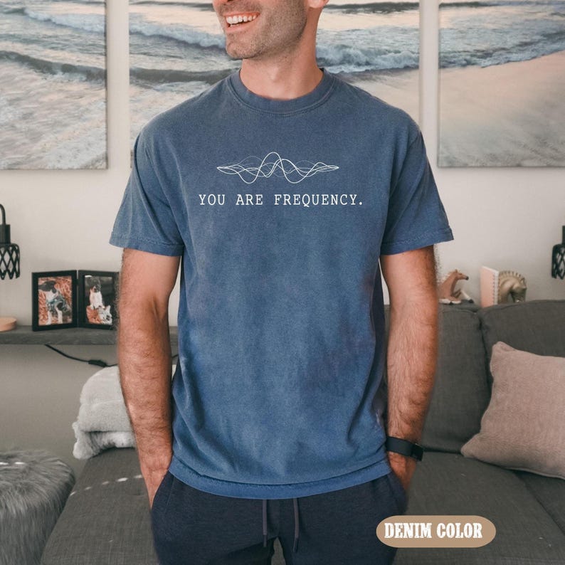 You Are the Frequency Shirt, Spiritual Awakening Tee, Mindfulness ...