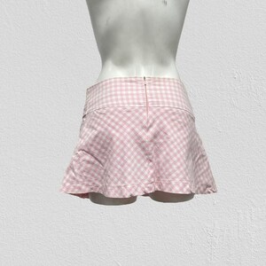 2000s Mini Skirt Vintage Gingham Skirt - Etsy