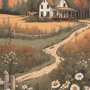 Cottagecore Farmhouse Printable Wall Art Bundle | 5 Rustic Digital PDF ...