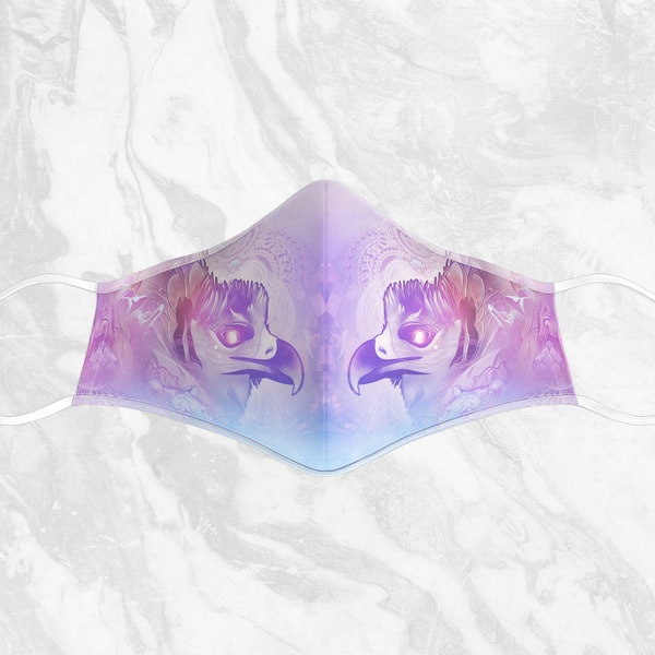 Psychedelic Mask - Etsy