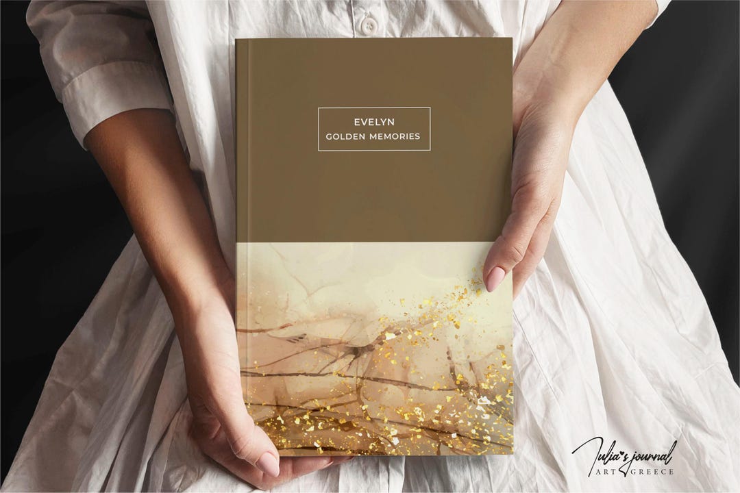 Personalized Abstract Art Hardcover Journal: Minimalist Collage Book - Etsy