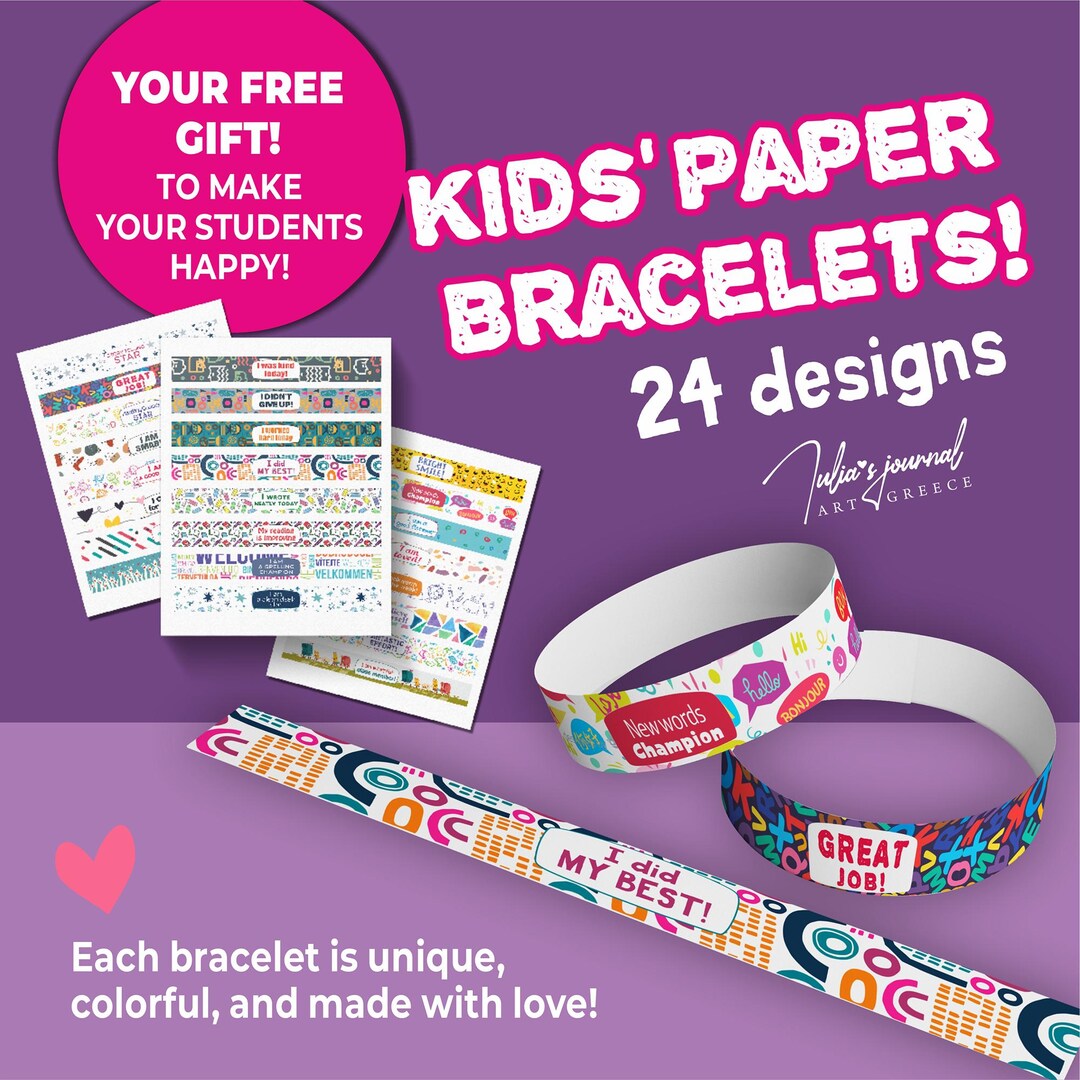 Printable Reward Bracelets: Student Praise, Teacher Resource (PDF ...
