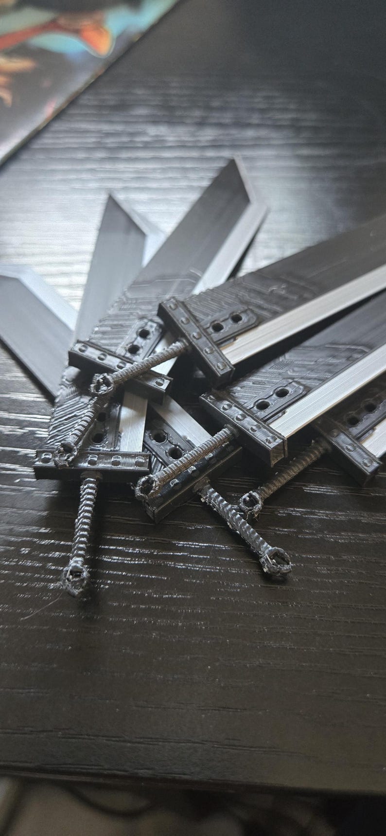 Cloud's Buster Sword Keychain - Etsy