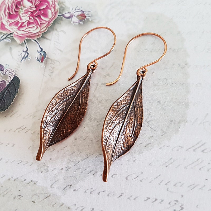 Copper Leaf - Etsy