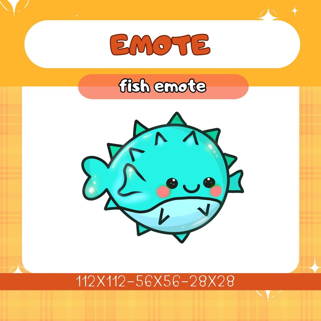 Twitch Fish Emote, Funny, Kitten Emote, Animal Emote, for Streamers ...