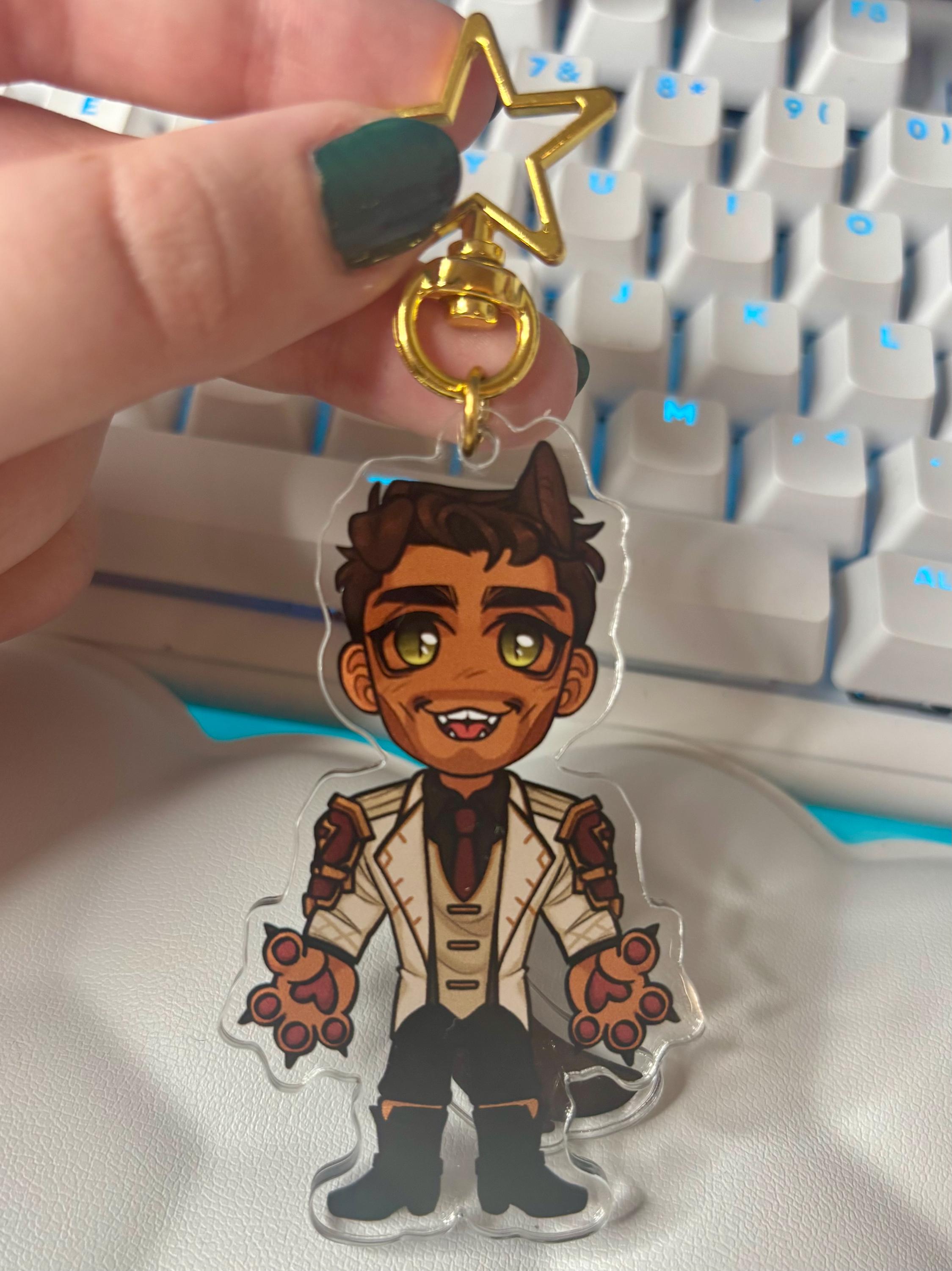 Jayvik Tail-wagging Keychains Kitty Viktor & Pup Jayce - Etsy