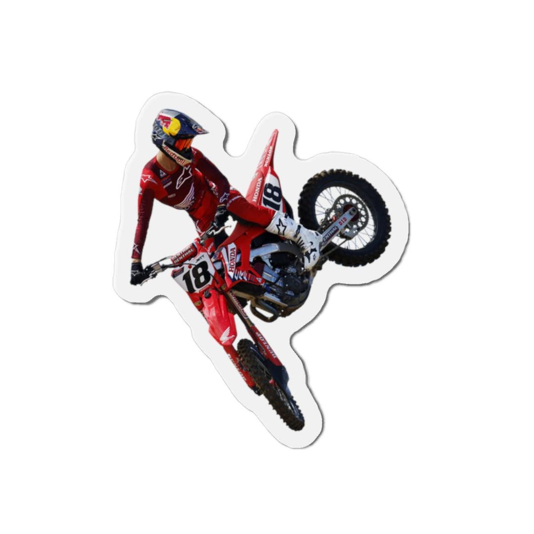 Jett Lawrence Fridge Magnet | Jett Lawrence Dirt Bike Sticker Magnet - Etsy