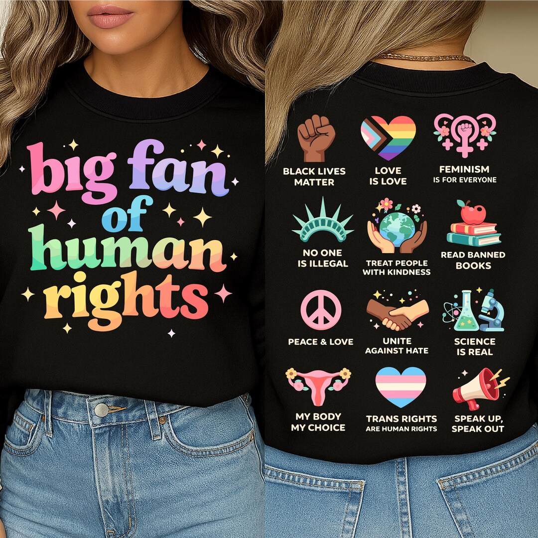 Big Fan of Human Rights SVG, Equality Png, Human Rights Png, Social ...