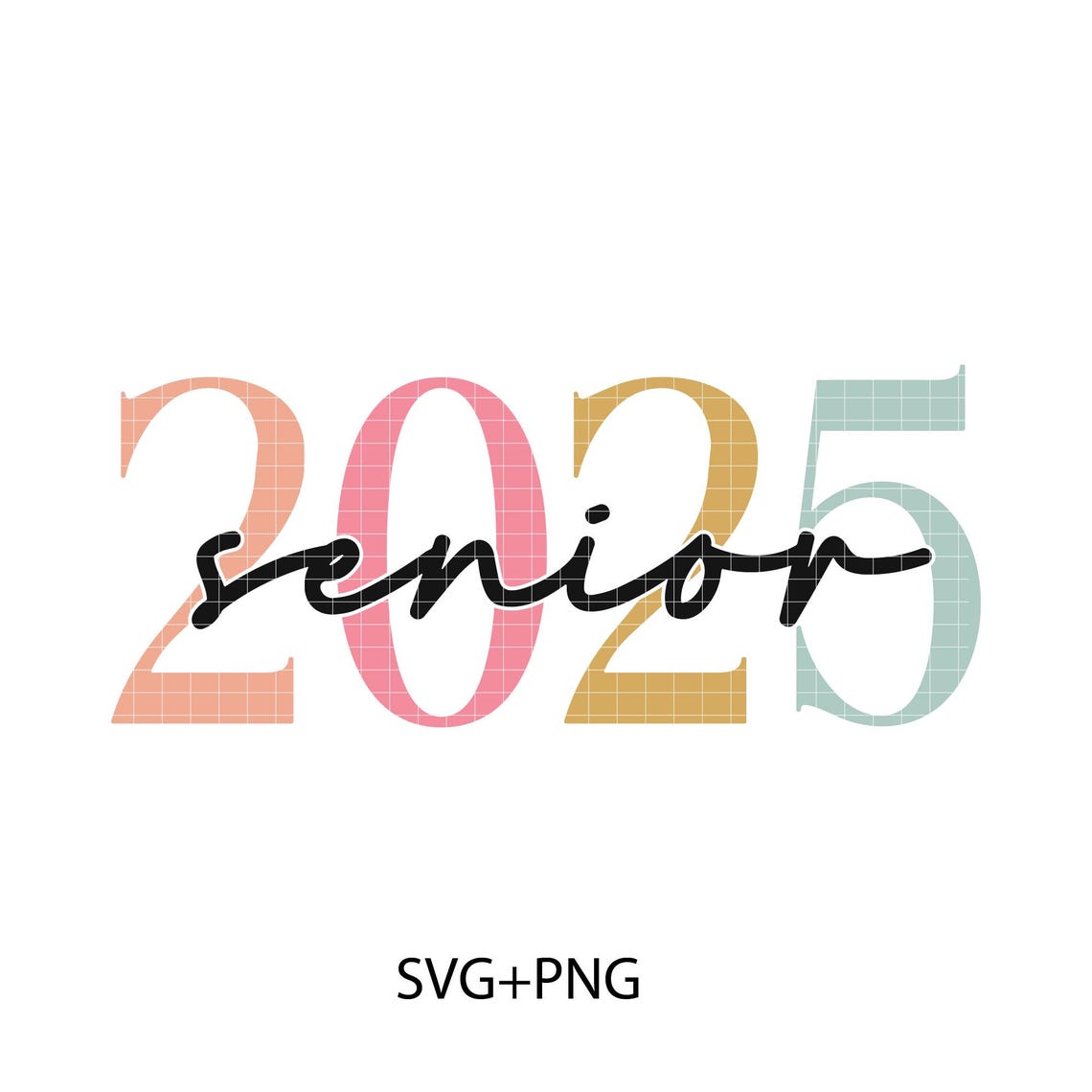 Senior Class of 2025 Png, Coquette Senior Png, Senior Brushstroke Png ...