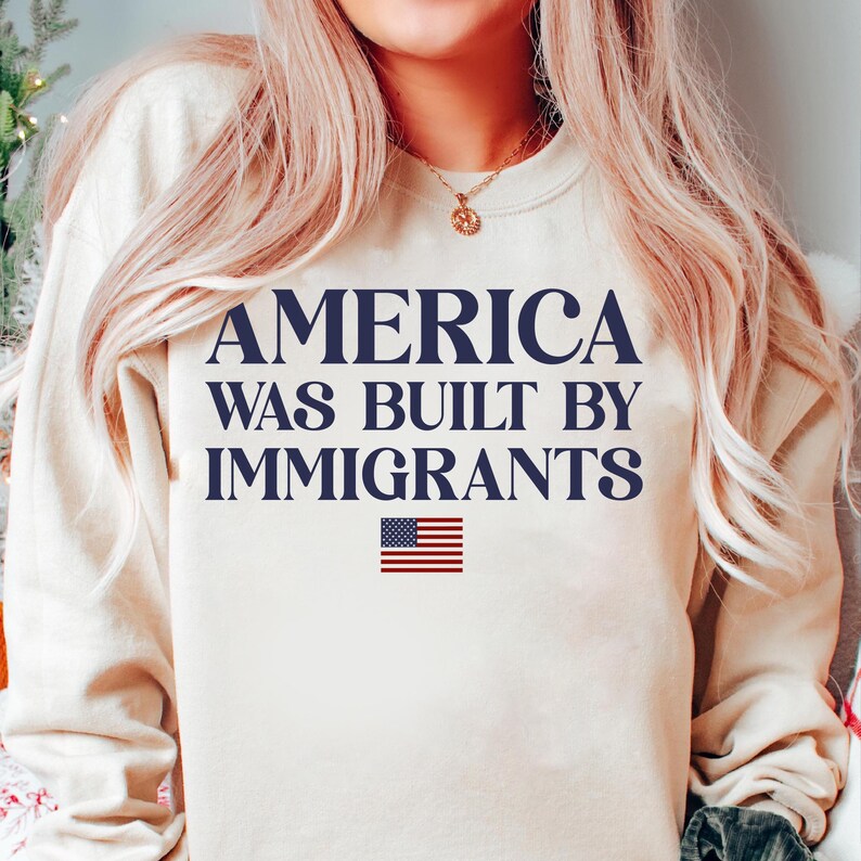 America Was Built by Immigrants PNG SVG , Pro Immigrants Png Human ...