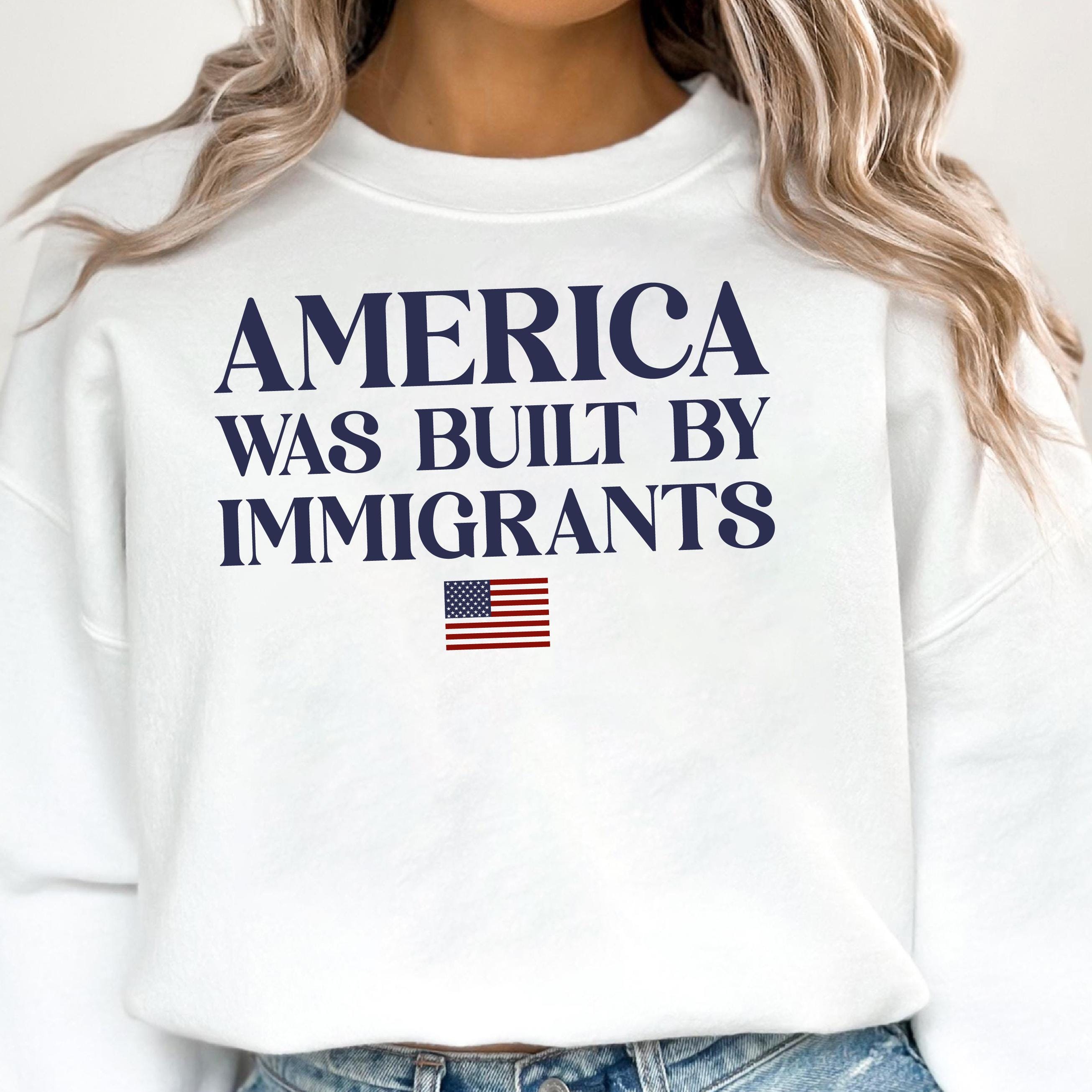 America Was Built by Immigrants PNG SVG , Pro Immigrants Png Human ...
