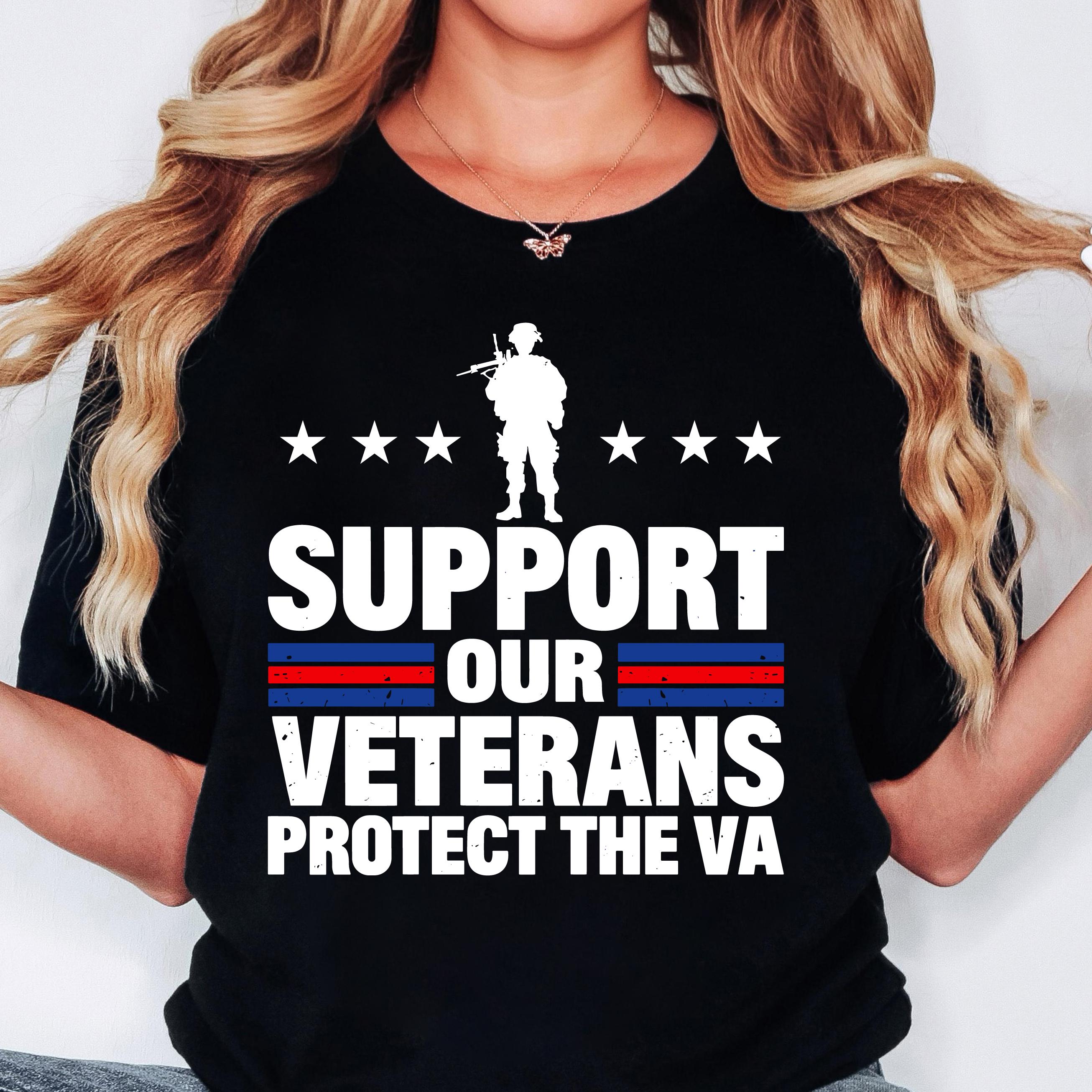 Support Our Veterans Protect and the VA SVG PNG, Protest Designs Svg ...