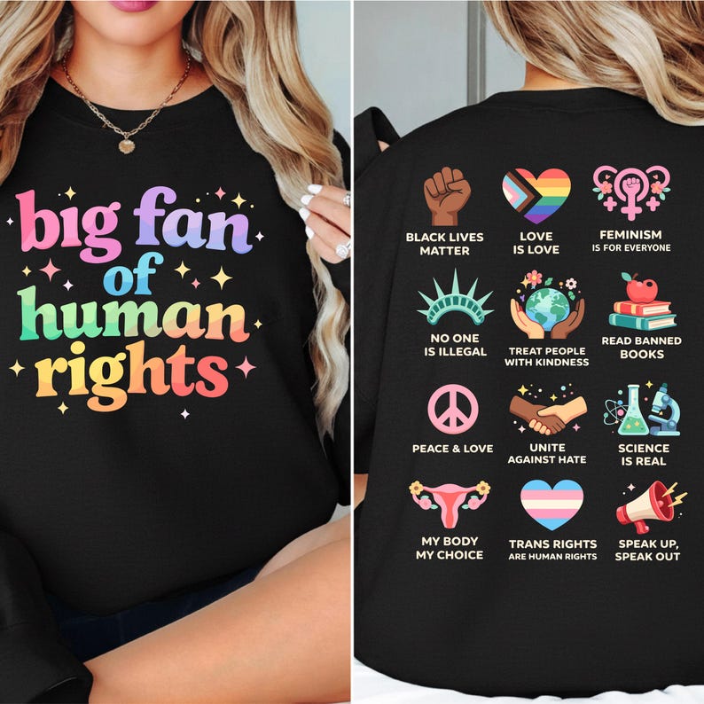 Big Fan of Human Rights SVG, Equality Png, Human Rights Png, Social ...