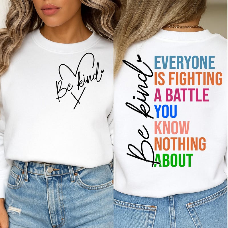 Be Kind Svg - Etsy