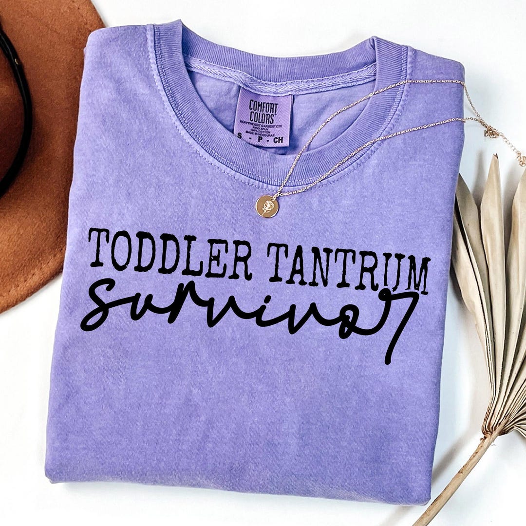 Toddler Tantrum Survivor SVG PNG Mom Humor Png, Snarky Phrase Svg ...